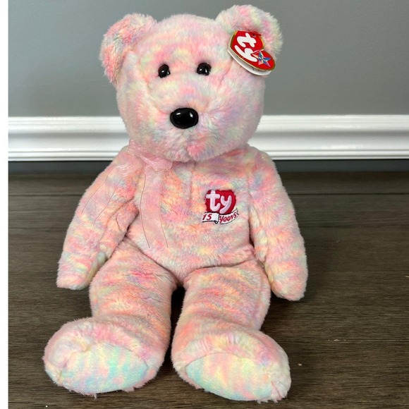 Ty | Cat | Vintage 20 Ty Beanie Buddies Celebrate The Teddy Bear Plush ...